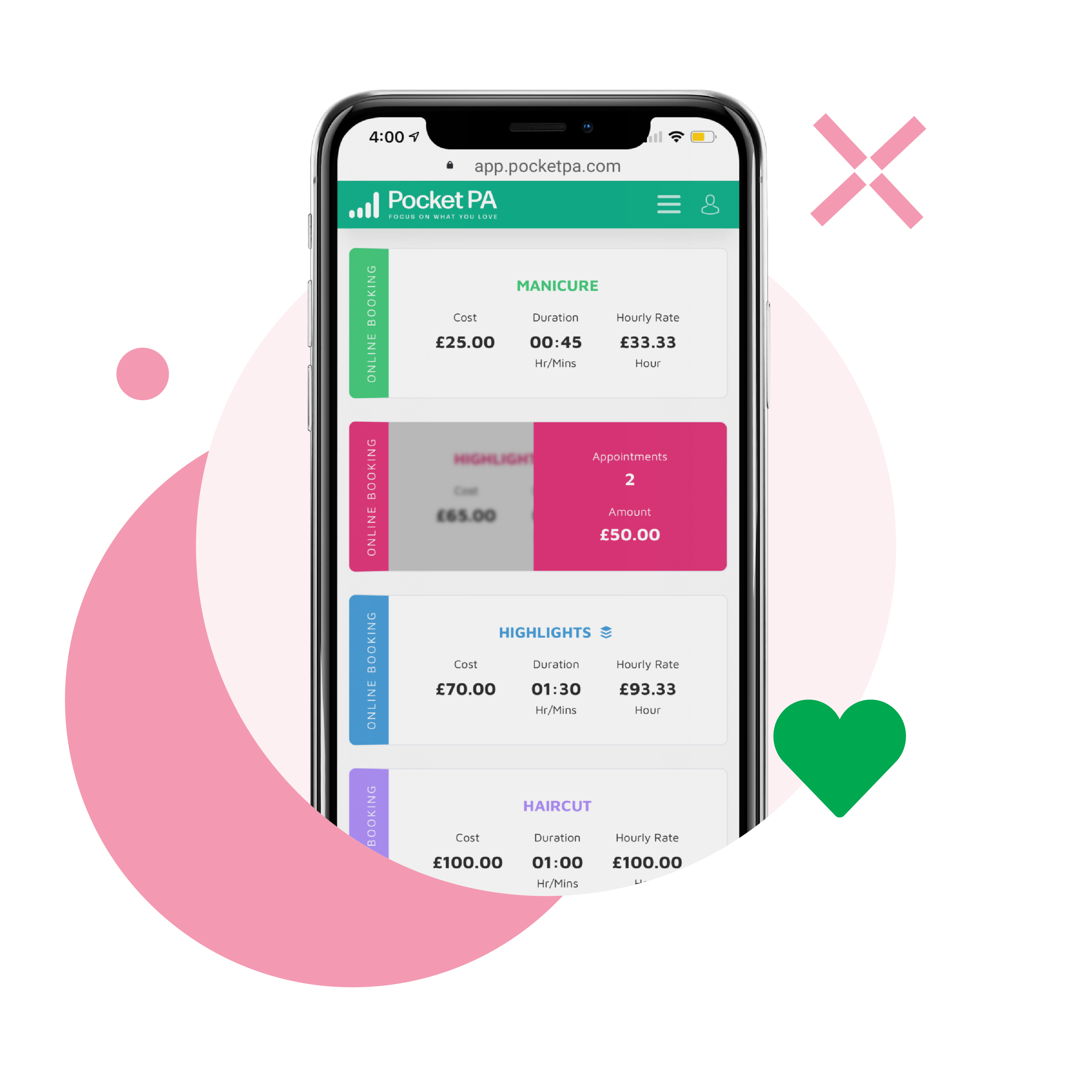 Pocket PA additional features